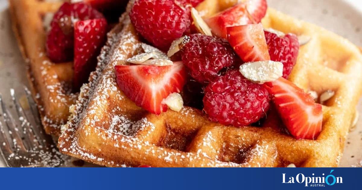 Receta de waffles para el desayuno o la merienda en solo 3 pasos | La ...