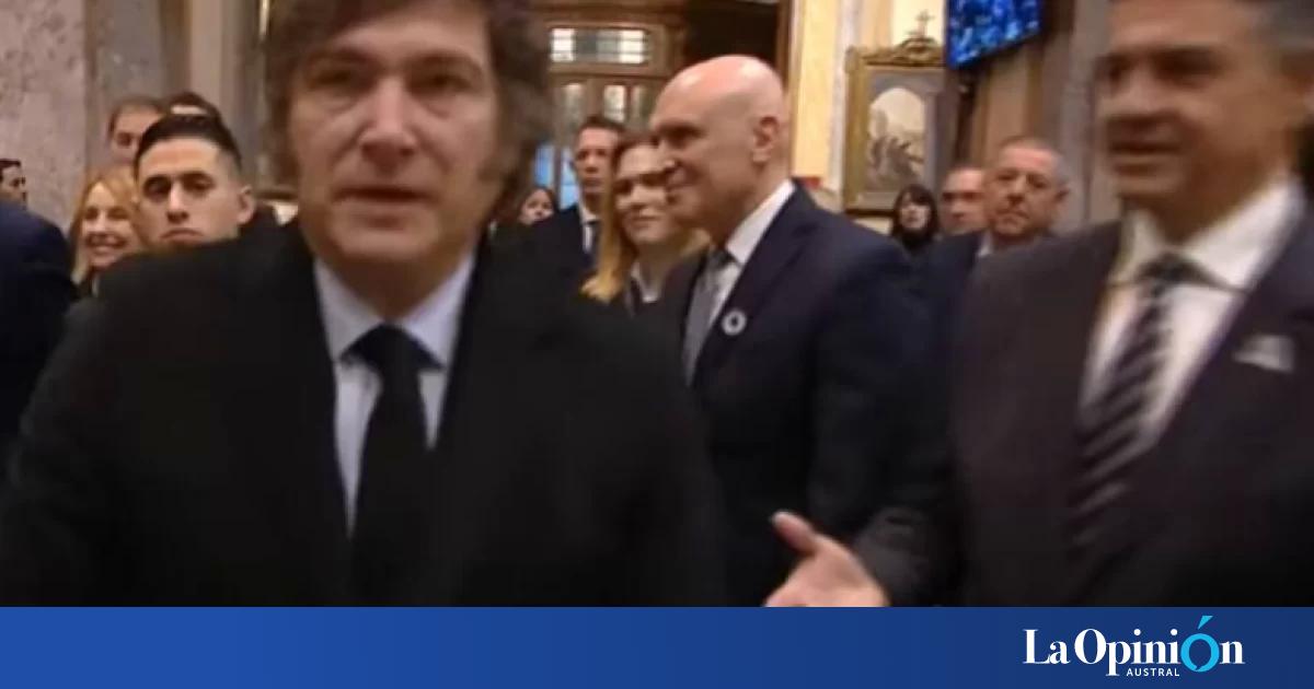 Tedeum del 25 de Mayo: Javier Milei le negó el saludo a Jorge Macri y ...
