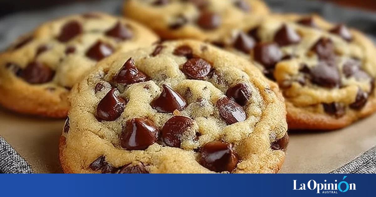 Receta de cookies con chocolate horneadas, lista en menos de 30 minutos ...