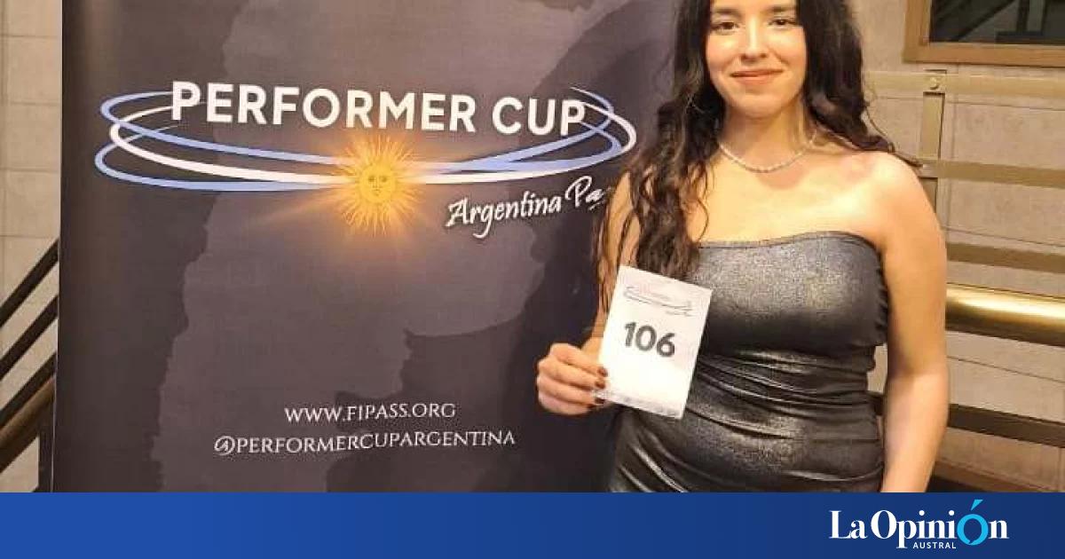 La cantante santacruceña Julieta Díaz Taborelli ganó la Performer Cup ...