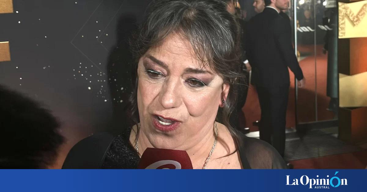 Antes de ganar su Martín Fierro, Julia Calvo dijo a La Opinión Austral ...