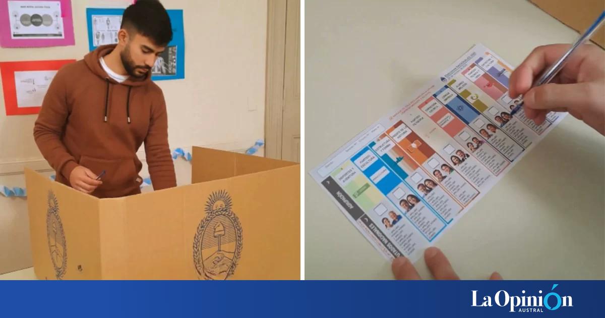 Boleta Única de Papel: paso a paso, cómo votar con la nueva modalidad ...