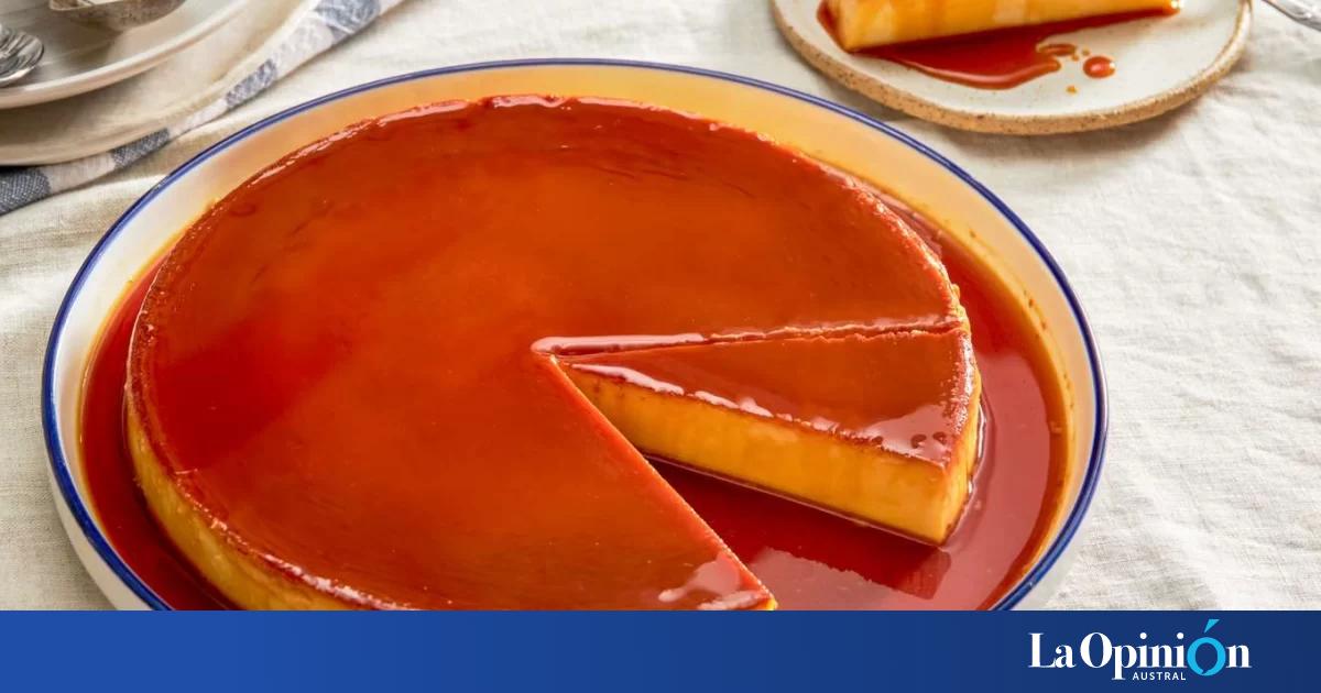 Receta de flan casero tradicional en muy pocos pasos y con solo 4 ...