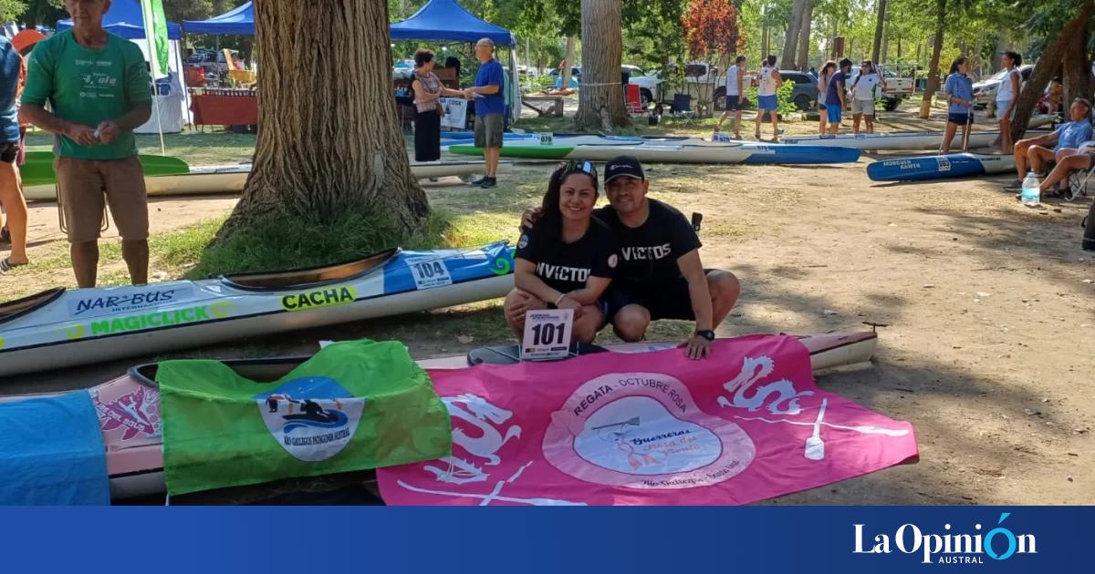 Irma Montiel y Julio Millalonco en la Regata del Río Negro: “La vamos a ...