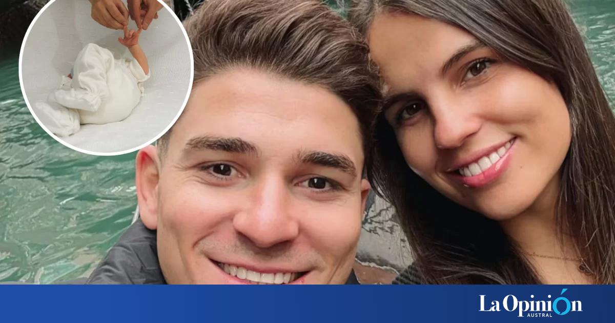 Nació Amadeo, el hijo de Julián Álvarez y Emilia Ferrero | La Opinión ...