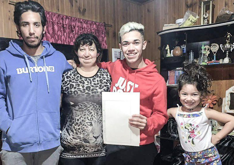 Juan Gauto, del hambre al sueño cumplido: “Mi mamá se iba a dormir ...