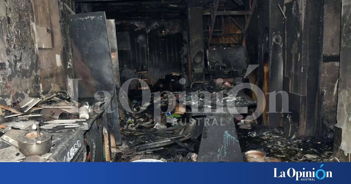 Voraz incendio consumió una casa completa en Río Gallegos: “Fueron ...