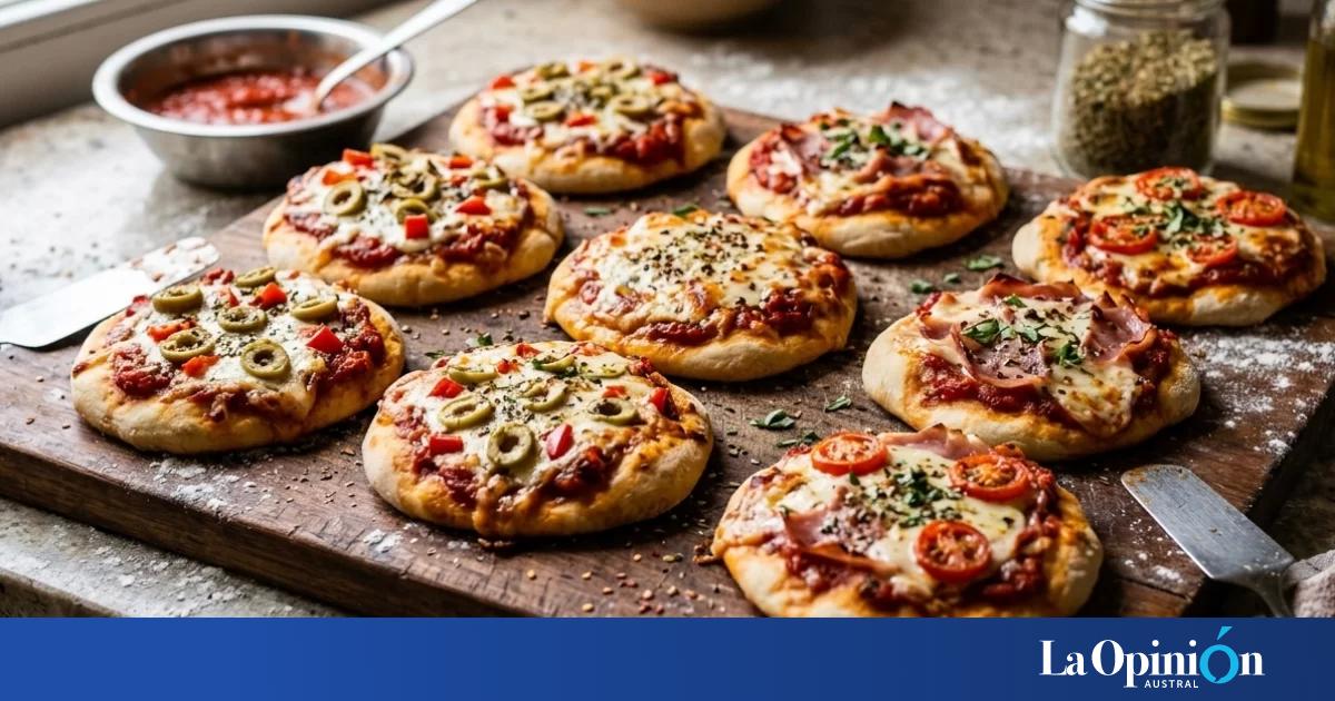 Receta de pizzetas caseras: una comida económica y rendidora | La ...
