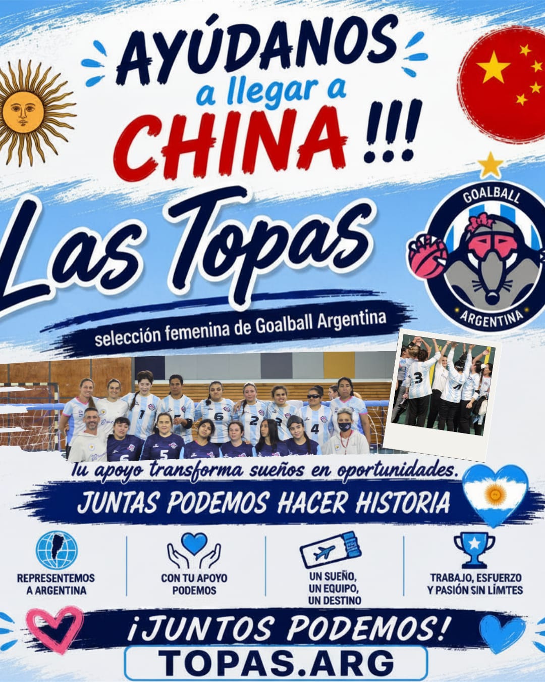 La santacruceña Sofía Orquera, jugadora de Las Topas, viajará al ...