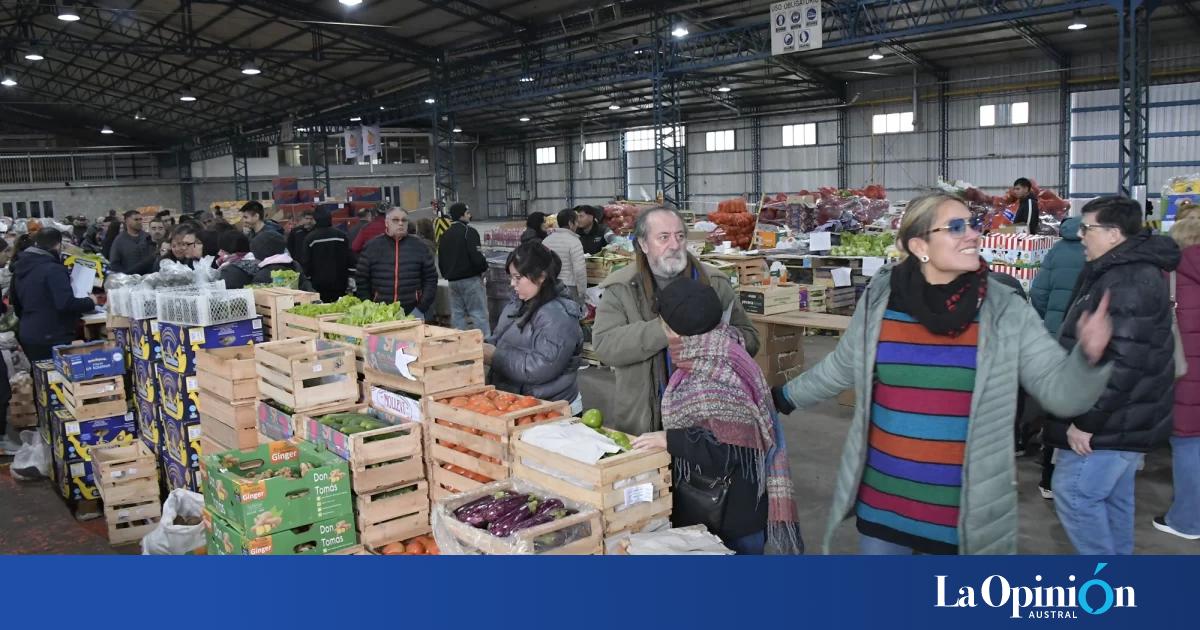 Más mercadería y más ventas en el Mercado Concentrador Patagónico | La ...