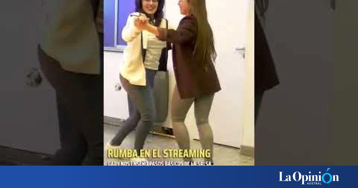 Rumba en Fuera del Aire: Gaby Benítez enseñó pasos básicos de salsa en ...