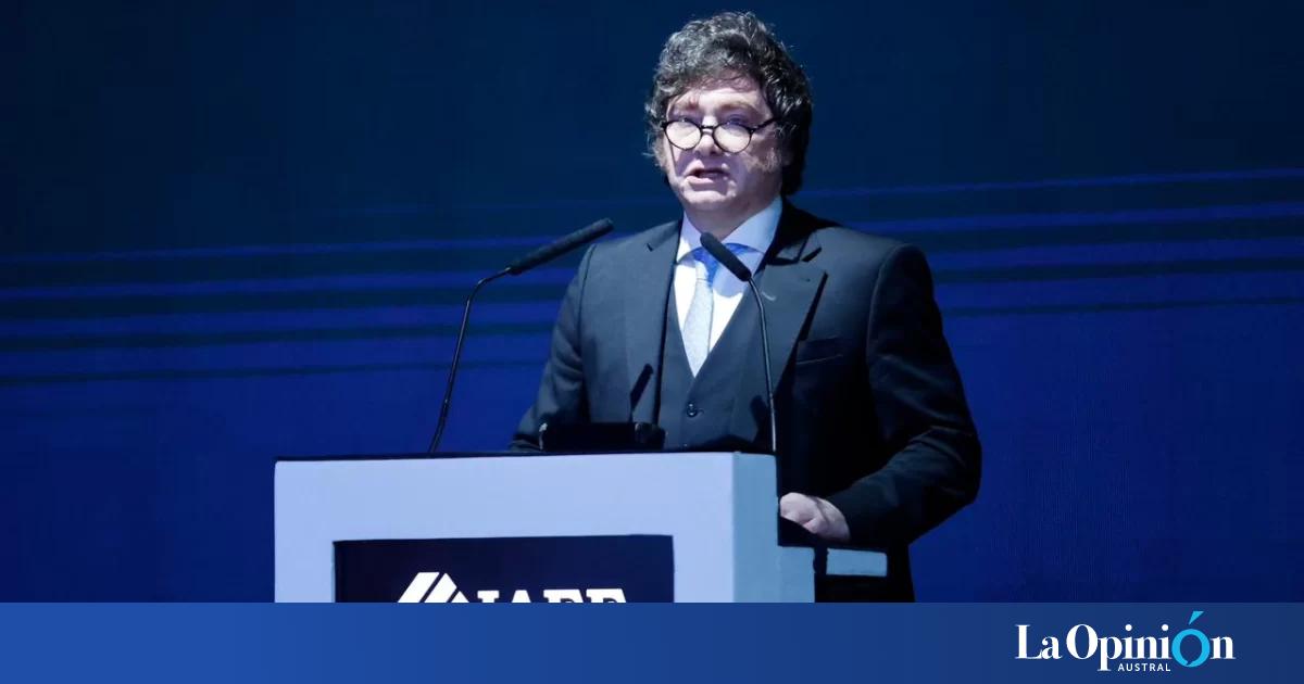 Javier Milei cierra el Congreso del IAEF: “Intentaron un golpe de ...
